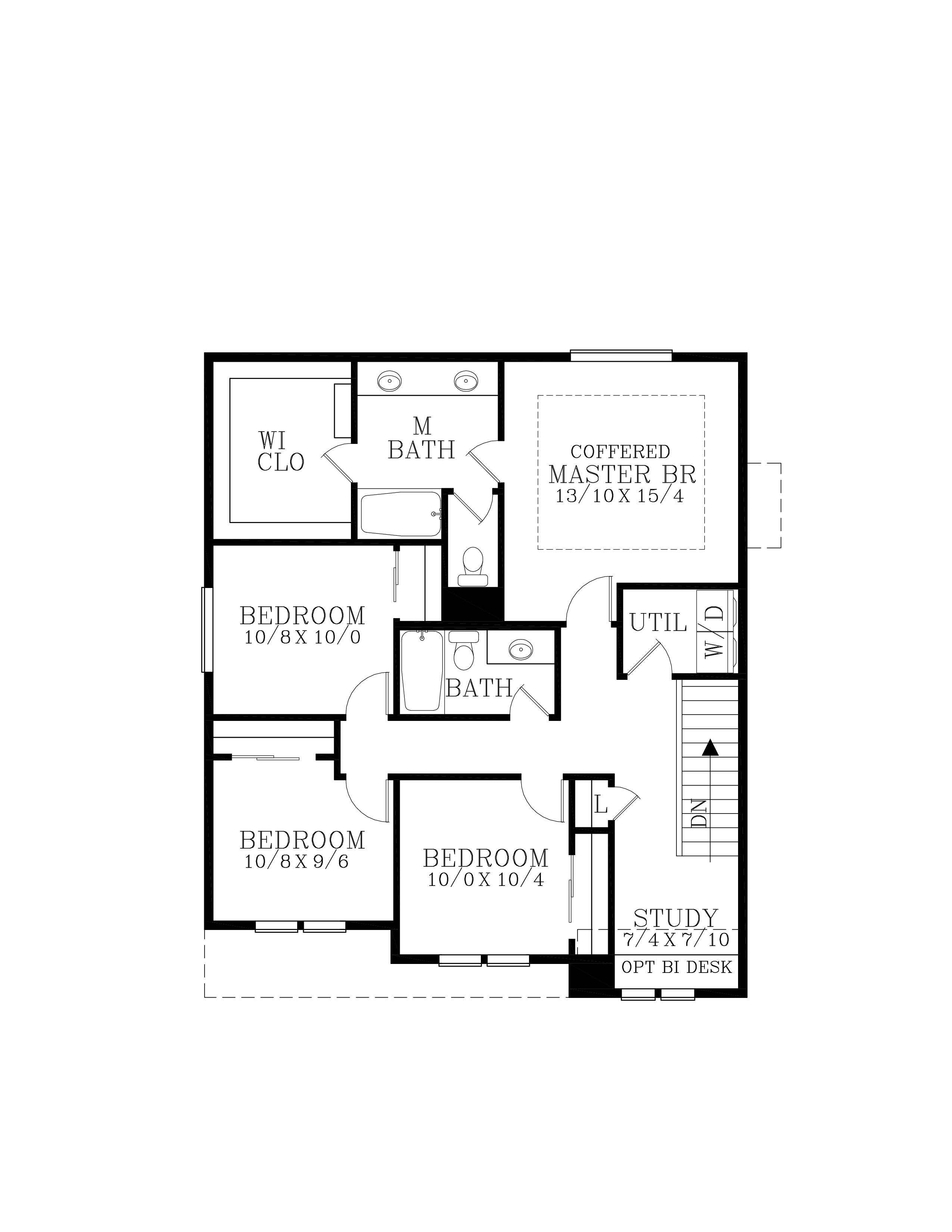 Townsend B House Plan | Pre-designed House Plans | SunTel House Plans